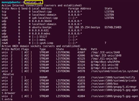 the “netstat” command in linux [22 practical examples]
