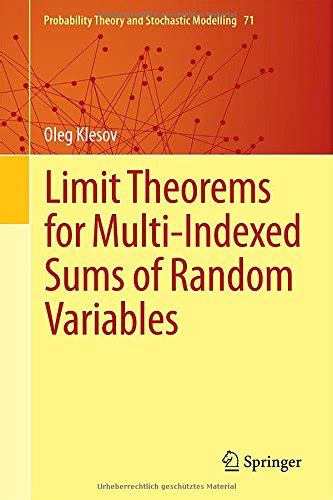 『limit theorems for multi indexed sums of random 読書メーター