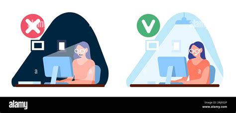 Iluminación Inadecuada En El Trabajo Efectos Y Prevención La Pantalla