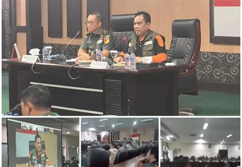 Kepala BNPB Pimpin Rakor Penanganan Erupsi Gunung Ruang Bantuan Dan