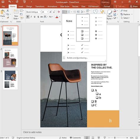 How To Insert Bullet Points In Powerpoint