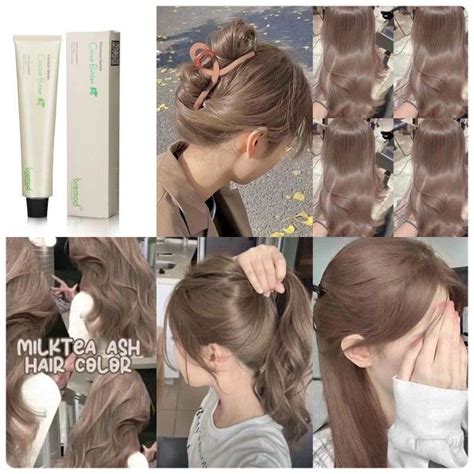 Bremod Premuim 8 17 MILKTEA ASH Hair Color Lazada PH