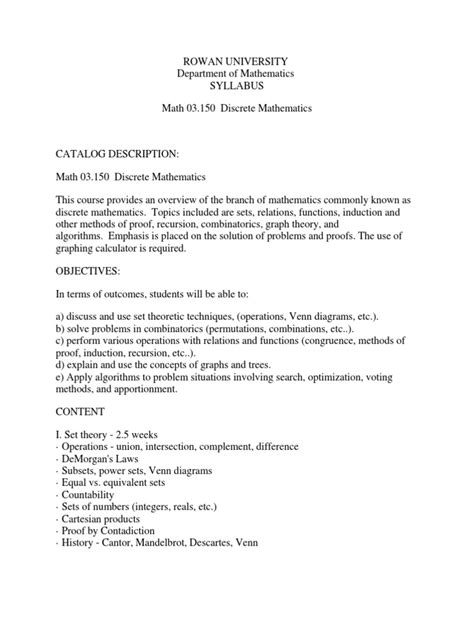 discrete mathematics pdf discrete mathematics combinatorics