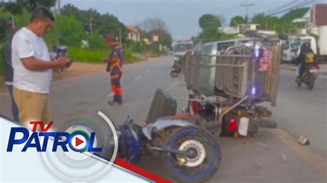 1 Patay 1 Sugatan Sa Banggaan Ng Motorsiklo At Tricycle TV Patrol