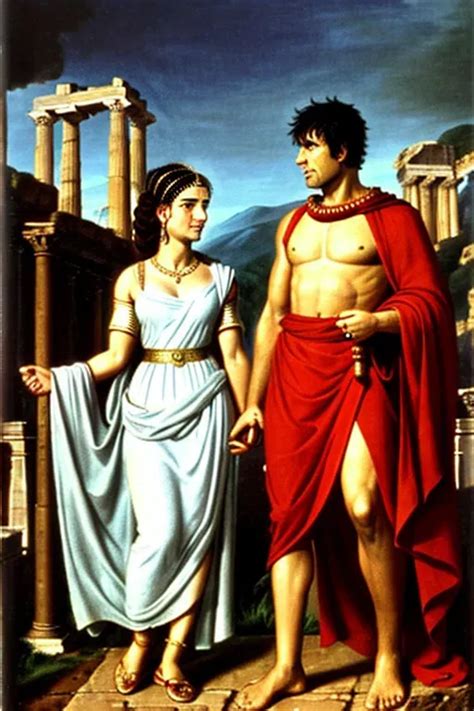 Dopamine Girl The Roman General Mark Antony And His Wife Cleoptra