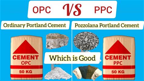 Difference Between OPC And PPC Cement Which Cement Is Best All
