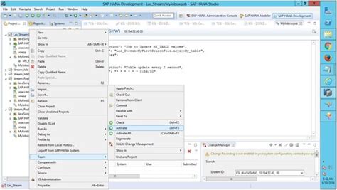 creating hana stored procedure and xs job to insert table records sap blogs sap blogs