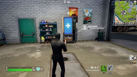 Máquinas Expendedoras en Fortnite Temporada 4 todas las ubicaciones