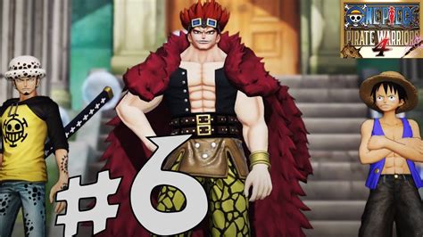 ONE PIECE PIRATE WARRIORS 4 6 LUFFY TRAFALGAR LAW EUSTASS KID