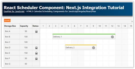 next js scheduler with daypilot a step by step guide daypilot code