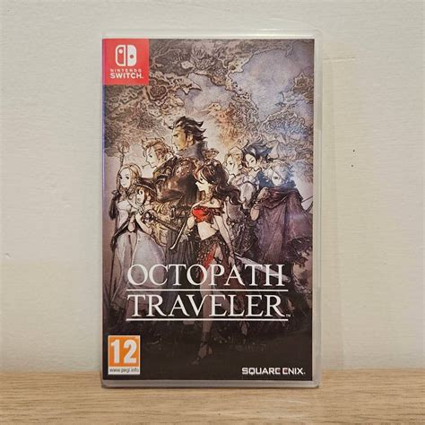 現貨可刷卡NS Switch 歧路旅人 中文版 八方旅人 遊戲片 二手拆封 蝦皮購物