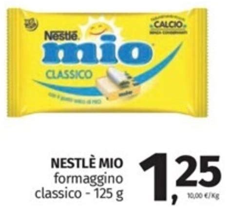 NESTLÈ MIO formaggino classico 125 g offerta di Superstore Pam