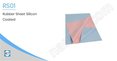 Rubber Sheet Silicon Coated RS01 Rubber Sheet Silicon Coated RS01