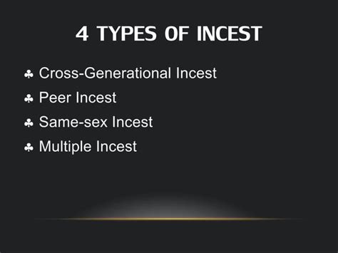 Incest Ppt