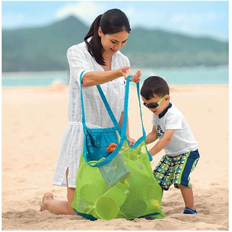 Bolsa De Almacenamiento R Pido De Juguetes De Playa Para Ni Os Al Aire