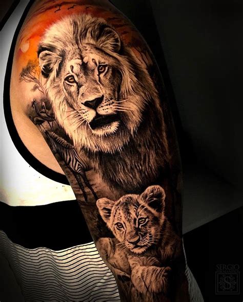 Eye Catching Lion Tattoos Thatll Make You Want To Get Inked