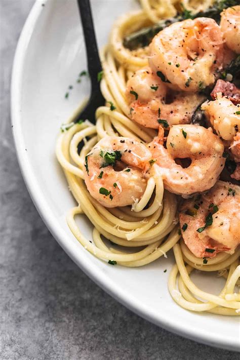 Shrimp Scampi With Pasta Creme De La Crumb