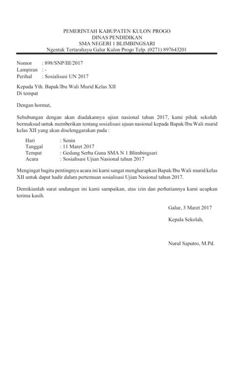 Surat Resmi Adalah Pengertian Contoh Format Ciri Buickcafe