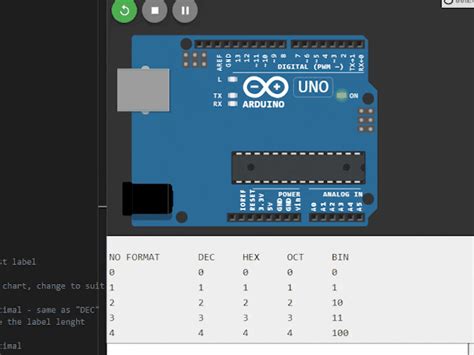 How To Print Hexadecimal And Binary On To Serial Monitor Arduino Project Hub