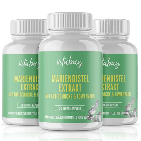 Vitabay Mariendistel Komplex Mit Artischocke Löwenzahn 270 St Shop