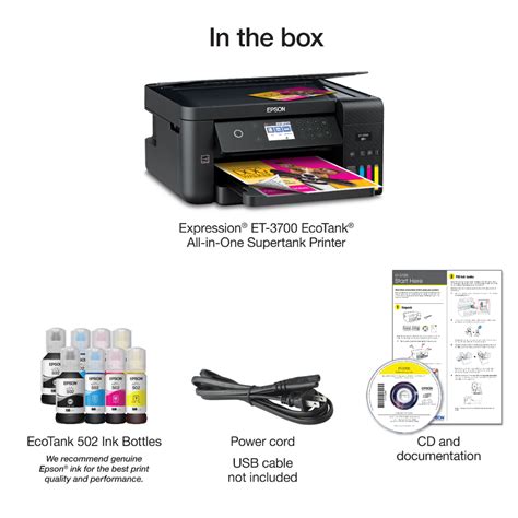 Questions And Answers Epson Expression EcoTank ET 3700 Wireless All In