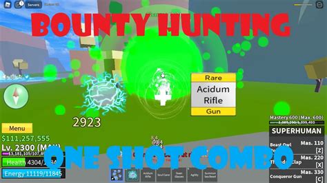 Acidum Rifle RumbleBounty Hunting Montage Blox Fruits Update 17