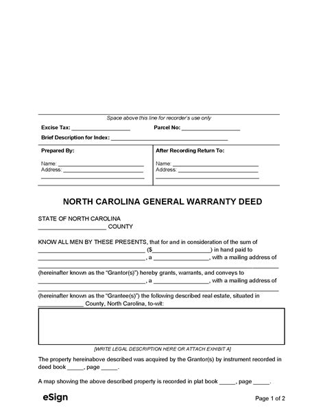 Guarantee Of Title Form