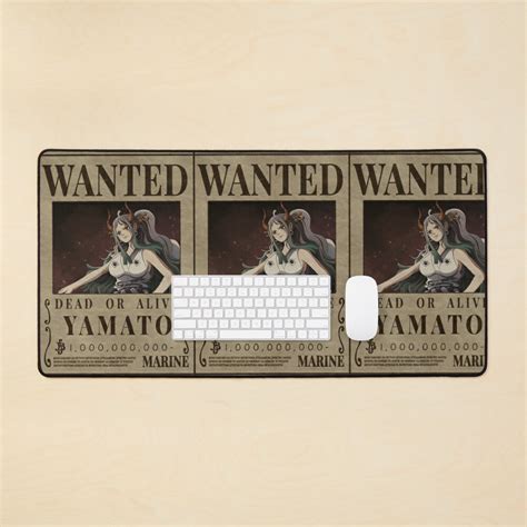 Yamato One Piece Son Of Kaido Bounty Poster Art Board Print For Sale