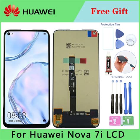 Original LCD For HUAWEI NOVA 7i LCD Display Touch Screen With Frame For