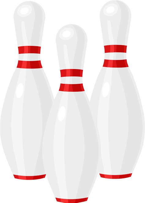 Bowling Pin Clipart Vector Clipartix
