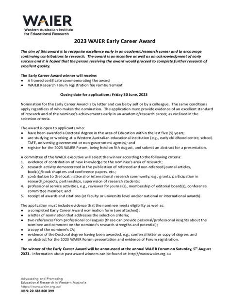 Fillable Online NSERC USRA Research Award Makes All The Difference To