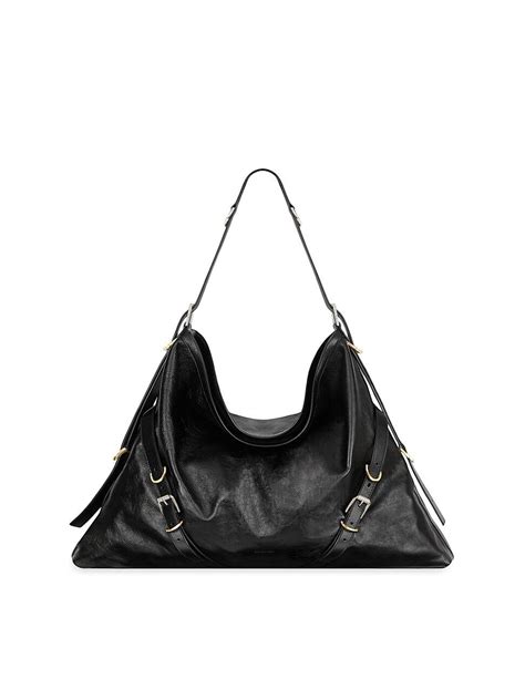 Givenchy Large Voyou Bag In Leather In Black Lyst