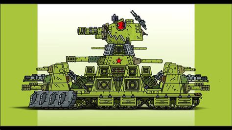 How To Draw KV 44 3 0 Gerand Tank Cartoons About Tanks YouTube