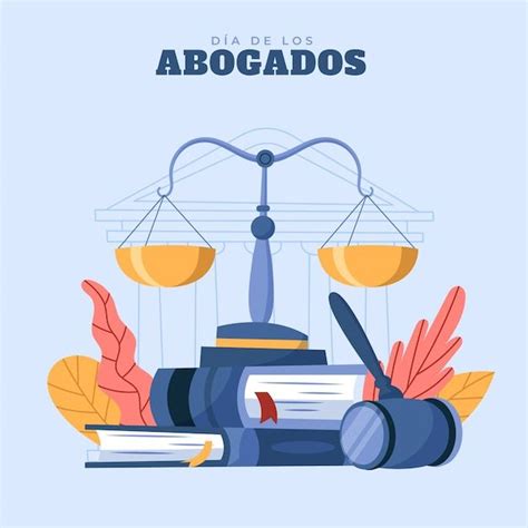 Ilustraci N Plana Del D A De Los Abogado Free Vector Freepik