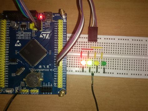 stm32流水灯实验
