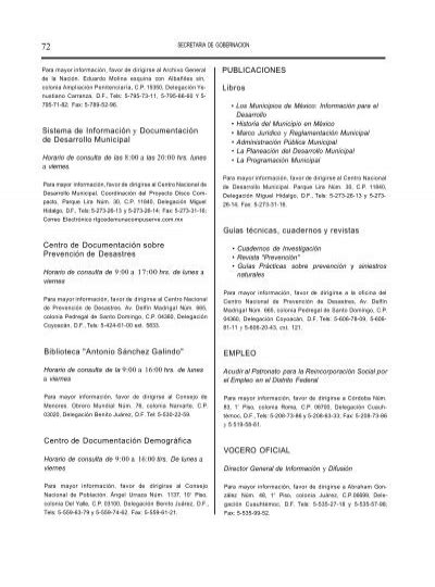 SECRETAR A DE GOBERNACIÚ