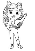 Desenhos De A Casa De Bonecas Da Gabby Para Colorir