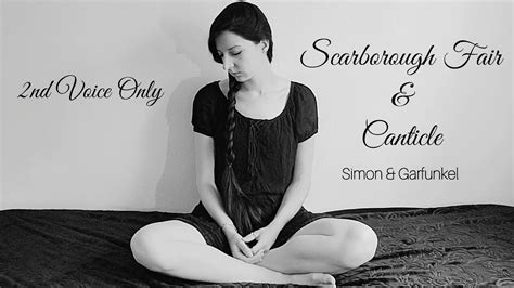 Scarborough Fair Canticle Cover Second Voice Only Simon Garfunkel