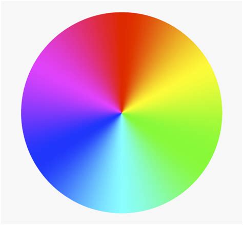 Círculo Cromático Rainbow Gradient Circle HD Png Download kindpng