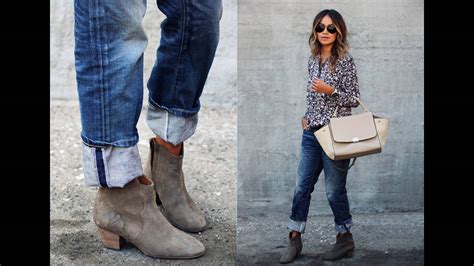 Venta Outfit De Jeans Con Botines En Stock