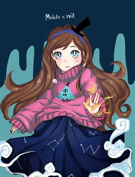 MaBill Bill Cipher Mabel Pines Gravity Falls VK