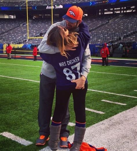 Eric Decker Got Good Luck Butt Squeeze On Wife Jessie James