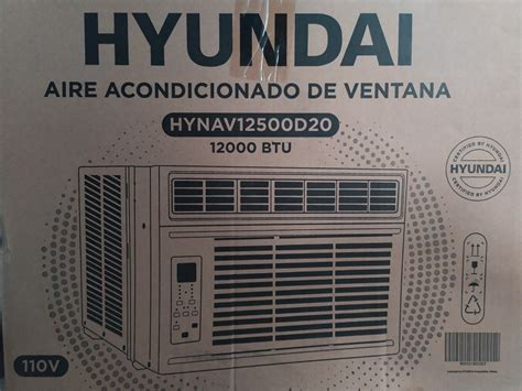 Aire Acondicionado De Ventana Digital Btu V Hyundai Mercadolibre