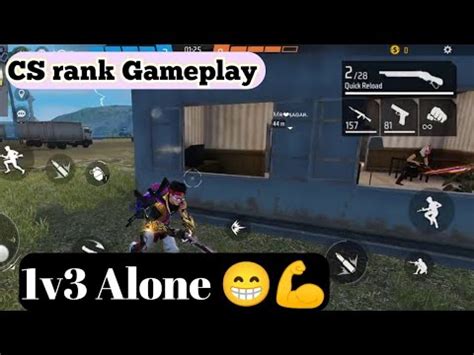 Garena Free Fire Cs Renked Gameplay Free Fire Clash Squad Youtube