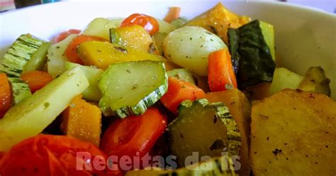 Receitas da Ís LEGUMES AO FORNO