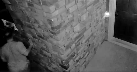 Creepy Security Footage Shows Peeping Tom Staring Into Teenage Girls Bedroom Irish Mirror