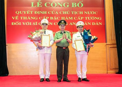 Thiếu tướng Tô Ân Xô Thiếu tướng Nguyễn Ngọc Toàn lên Trung tướng