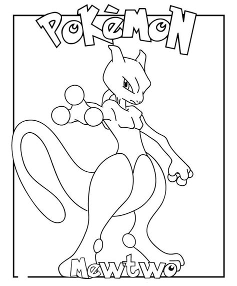 Mewtwo E Mew Fofos Para Colorir Imprimir E Desenhar Colorir Me