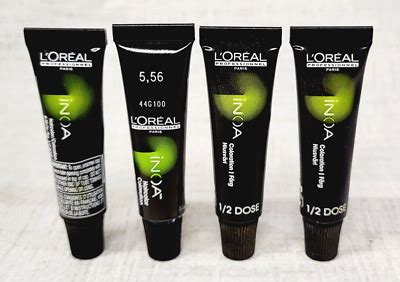 L Oreal Inoa Ammonia Free Permanent Hair Color Dye X Oz Tubes