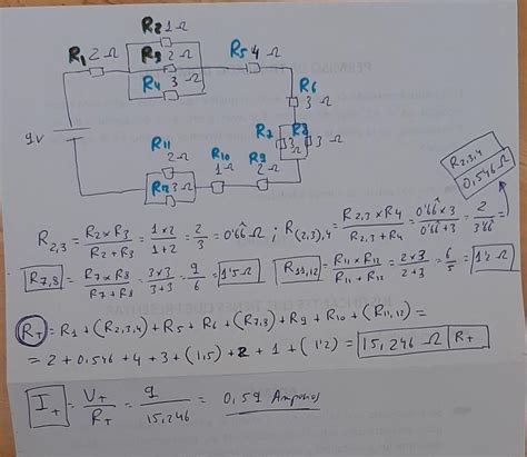 Por Favor Ayuda Como Resuelvo Esto Con Ejercicio Y La Resistencia Total